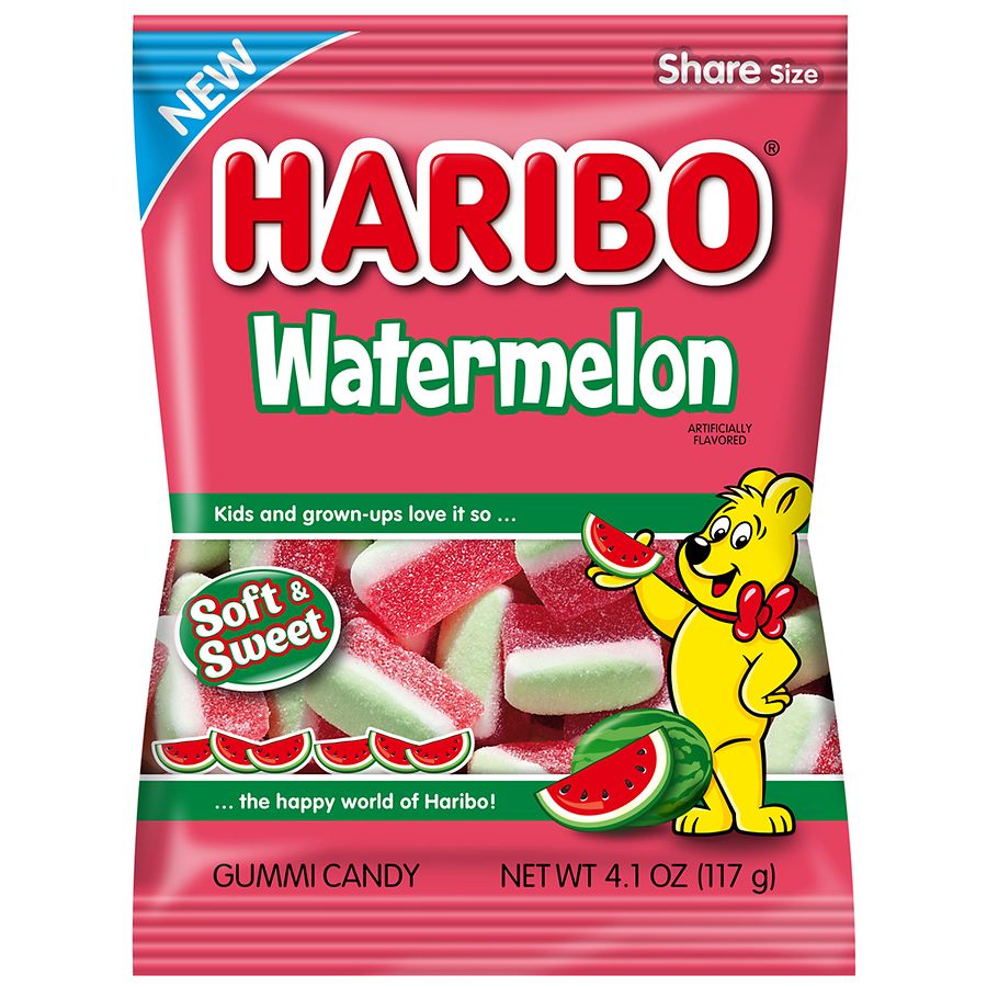 Haribo Gummi Candy Watermelon | Walgreens