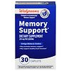 Walgreens Memory Support Supplement Ginko Biloba & Choline Caplets ...
