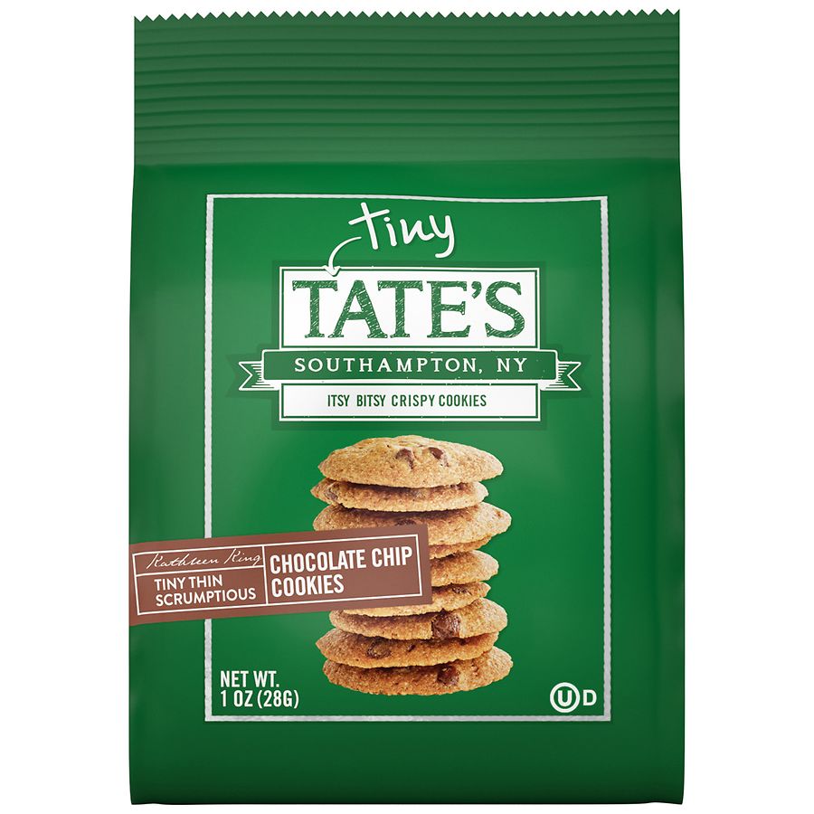 Tate's Bake Shop Tiny Tate's Cookies Chocolate Chip | Walgreens