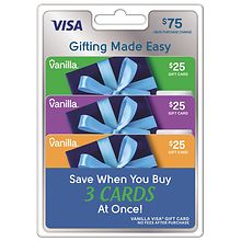 Vanilla Visa Gift Card Multipack | Walgreens