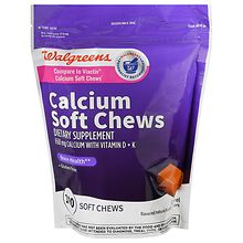 Walgreens Calcium Soft Chews (100 days) | Walgreens