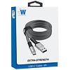 Just Wireless USB Type-C Cable Black | Walgreens