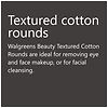 Walgreens Textured Cotton Rounds, Soft, Smooth & Luxurious | 240 Count ...