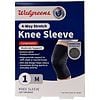 Walgreens Knee Sleeve With 4-Way Stretch Medium | Walgreens