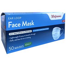 3-Ply Ear Loop Face Mask | Walgreens