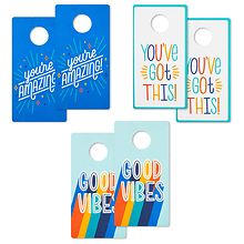 Hallmark Door Hanger Cards Variety Pack (Encouragement Cards, Just ...