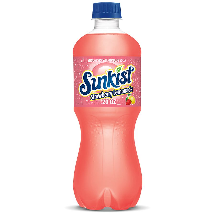 Sunkist Strawberry Lemonade Soda | Walgreens