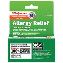 Walgreens 24 Hour Allergy Relief Softgels | Walgreens