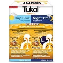 Tukol Day & Night Time Multi-Symptom Relief Honey | Walgreens