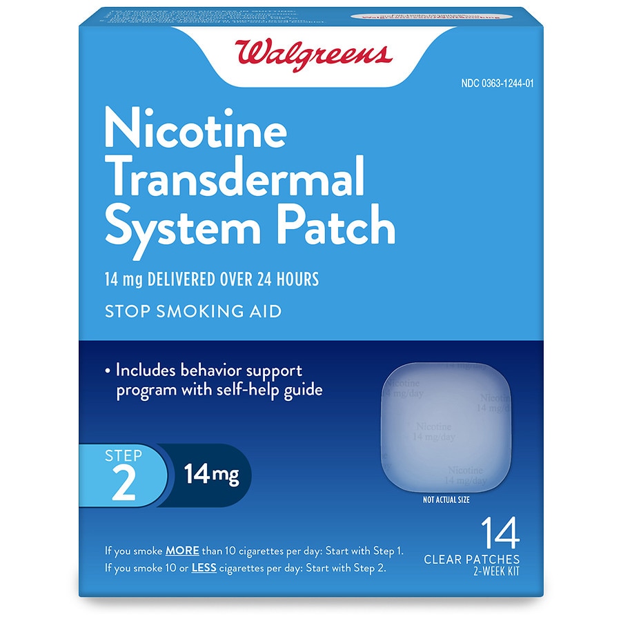Walgreens Nicotine Transdermal System Patch | Walgreens