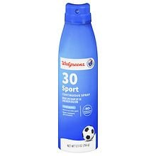 Walgreens Sport Sunscreen Continuous Spray SPF 30 Fresh | Walgreens