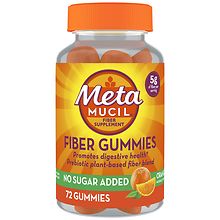 Metamucil Fiber Supplement Gummies Orange | Walgreens