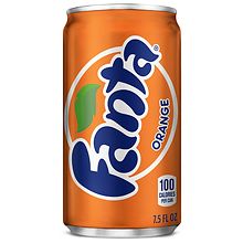 Fanta Soda Orange, 6 Pack Mini Can | Walgreens
