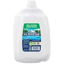 Ice Mountain 100% Natural Spring Water | Walgreens