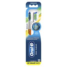 Oral-B CrossAction Max Clean Manual Toothbrush, Medium | Walgreens