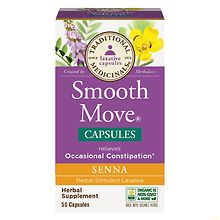 Traditional Medicinals Smooth Move Senna Capsules | Walgreens