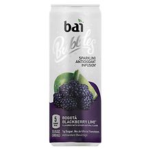Bai Sparkling Water, Antioxidant Infusion Bogota Blackberry Lime ...