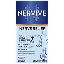 Nervive Nerve Relief, with Alpha Lipoic Acid, to help Reduce Occasional ...