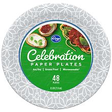 Designer Paper Plates 8.5 in | Walgreens