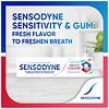 Sensodyne Sensitivity & Gum Toothpaste Clean & Fresh Mint | Walgreens
