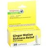 Walgreens Ginger Motion Sickness Relief Capsules | Walgreens