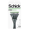 Schick Sensitive 5-Blade Razor Handle + 2 Refills | Walgreens