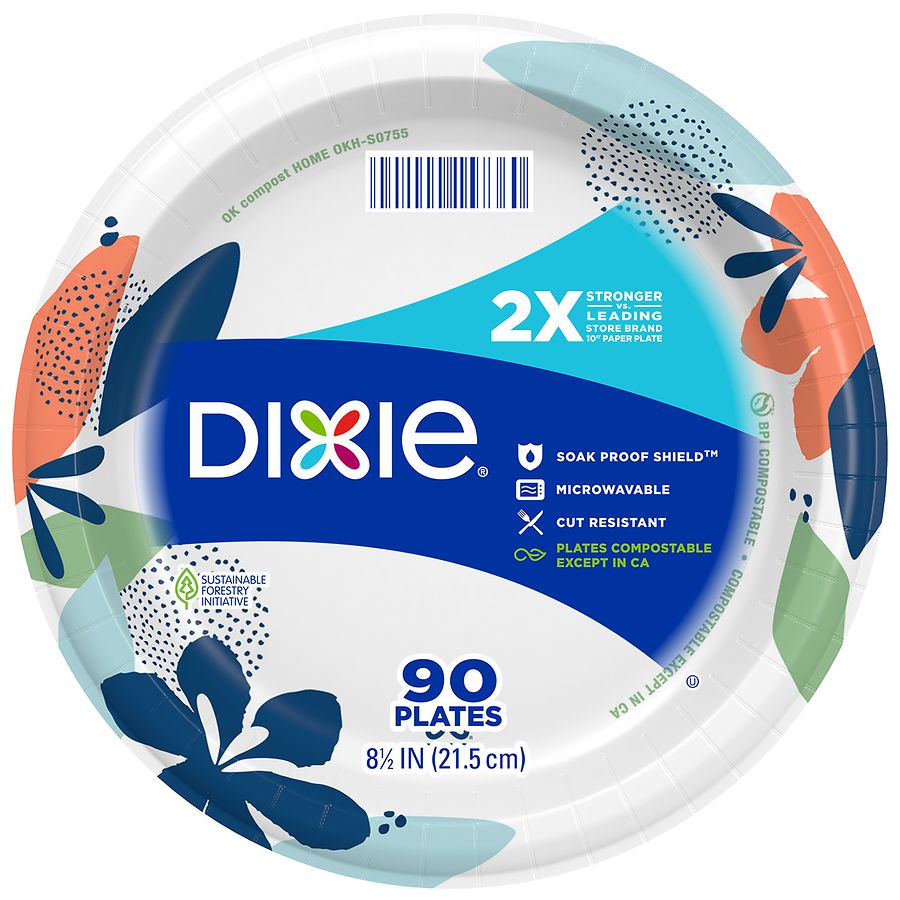 Dixie Paper Plates 8-1/2" | Walgreens