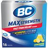 BC Max Strength Fast Pain Relief Powder Sticks Lemonade | Walgreens