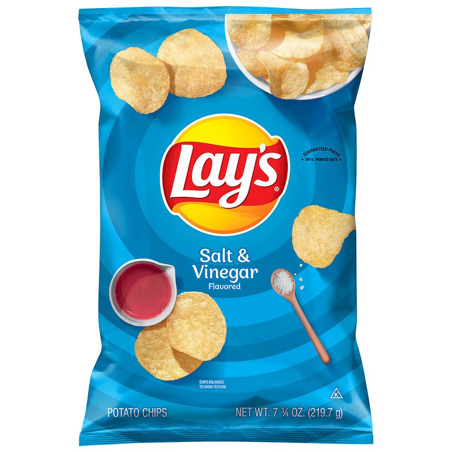 Lay's Potato Chips Salt & Vinegar | Walgreens