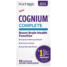 Natrol Cognium Complete Capsules | Walgreens