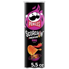 Pringles Scorchin' Potato Chips BBQ | Walgreens