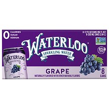 Waterloo Sparkling Water Grape | Walgreens