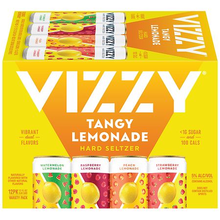 Vizzy Hard Seltzer Lemonade Variety Pack | Walgreens