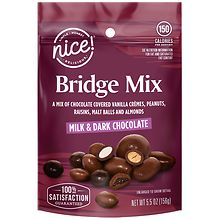 Nice! Bridge Mix Milk & Dark Chocolate | Walgreens
