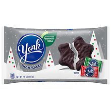 Dark Chocolate Peppermint Pattie Snowflakes Candy | Walgreens