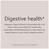 Walgreens Super Probiotic Digestive Support Capsules 20 Billion Active ...