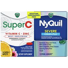 NyQuil and Super C Convenience Pack: NyQuil Severe + Vicks Super C ...