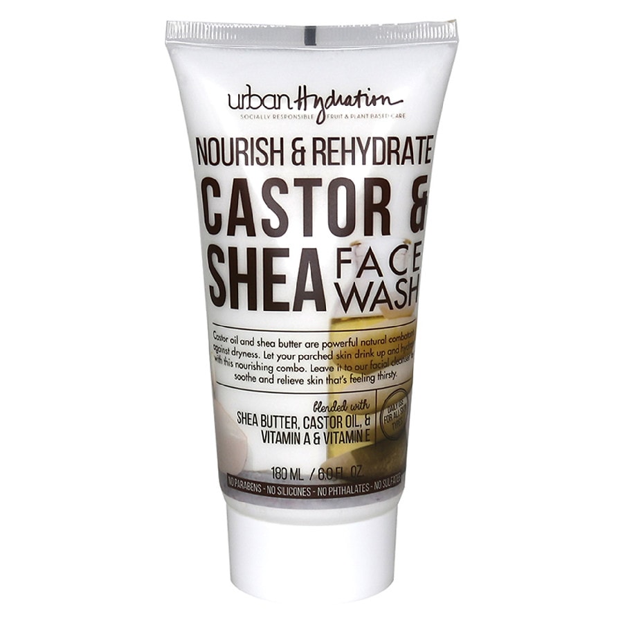 Urban Hydration Nourish & Rehydrate Castor & Shea Face Wash | Walgreens