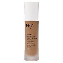 No7 Lift & Luminate Triple Action Serum Foundation Deeply Bronze ...