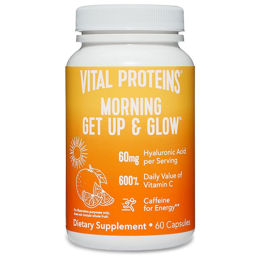 Vital Proteins Morning Get Up & Glow Capsules | Walgreens