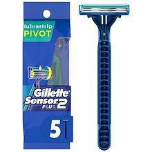 Gillette Sensor 2 Plus Disposable Razors | Walgreens