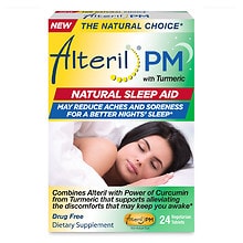 Alteril PM with Turmeric Natural Sleep Aid | Walgreens