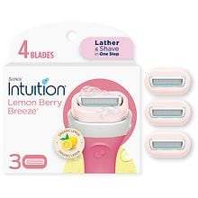 Schick Intuition Razor Refills Lemon Berry Breeze | Walgreens