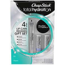 ChapStick Lip Balm Gift Set, Total Hydration Beauty Regimen Various ...