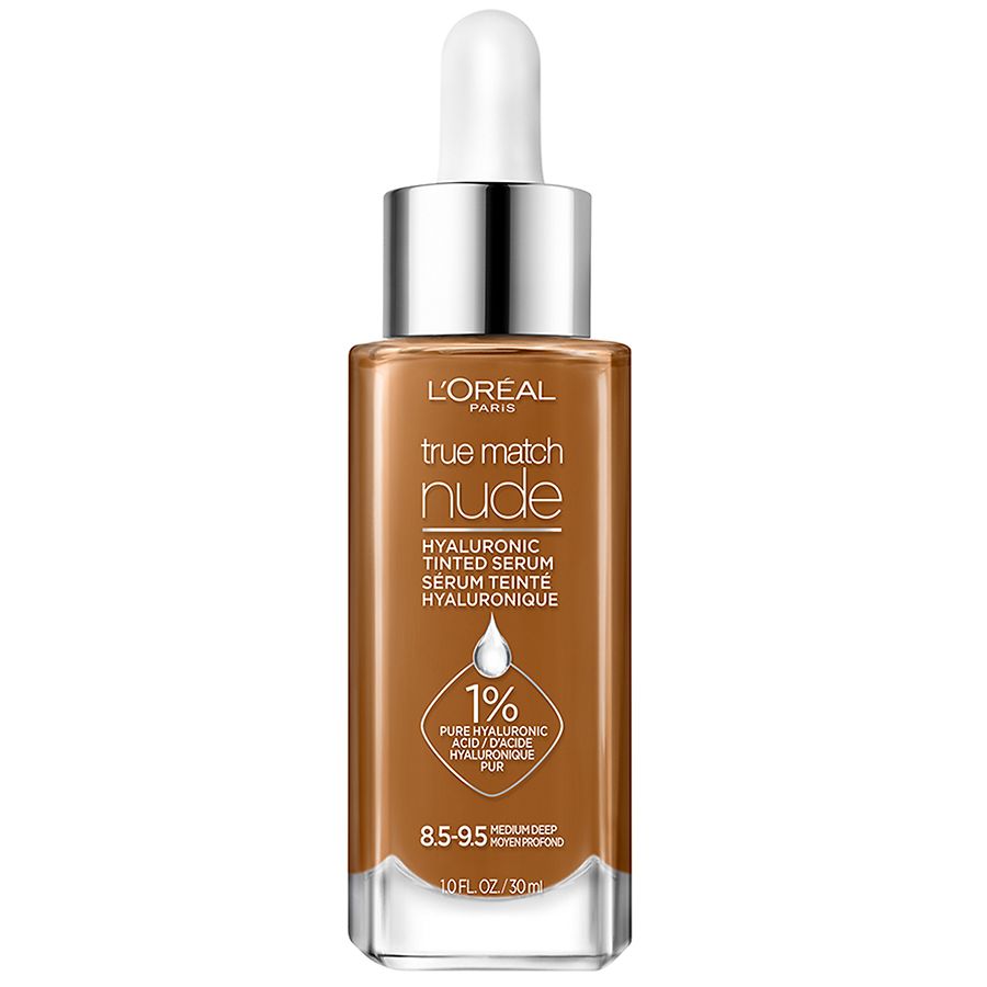 L'Oreal Paris True Match Hyaluronic Tinted Serum Makeup Skin Hybrid, 8. ...