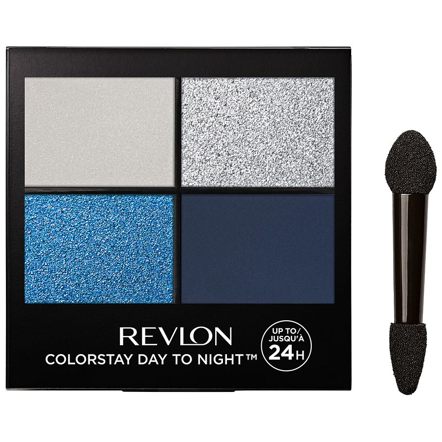 Revlon Day to Night Eyeshadow Quad, Blue | Walgreens