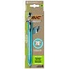 BIC ReVolution Ocean-Bound Ball Pens, Made from 78% Recycled Plastic ...