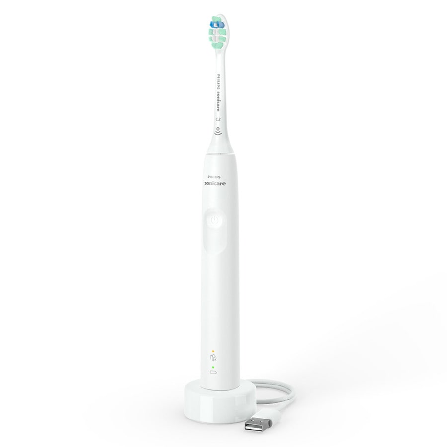 4100 Power Toothbrush Rechargeable Electric Toothbrush with Pressure ...