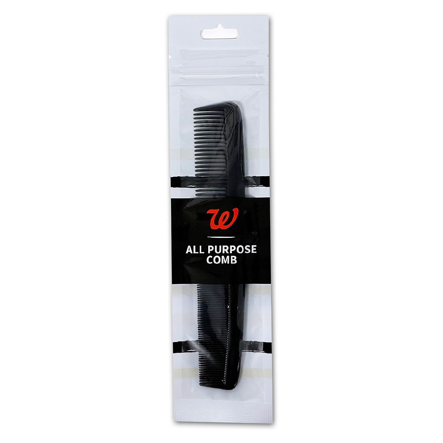 Walgreens All Purpose Comb Black Black | Walgreens
