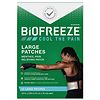 BIOFREEZE Patches, Fast Acting Pain Relief Large | Walgreens